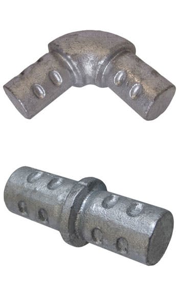 Global Walkway handrailing components - weld elbows, splice locks ...