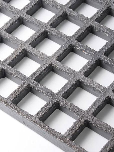 GRP moulded gratings from Global Walkway. GRP/FRP industrial products.