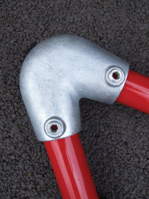 Pipeclamp Elbows for industrial handrailing