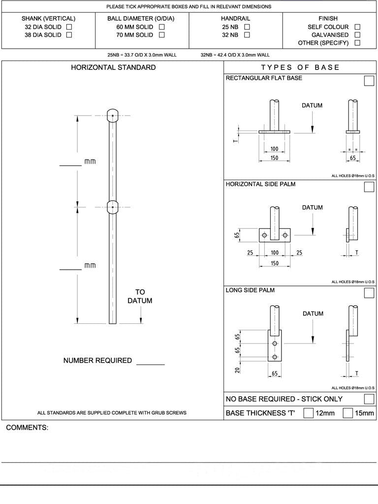 Global Walkway Solid Standards Horizontal - Handrail Standards and ...