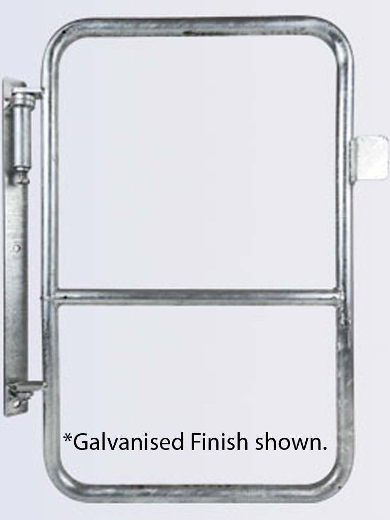 Global Walkway self closing full height ladder safety gates.