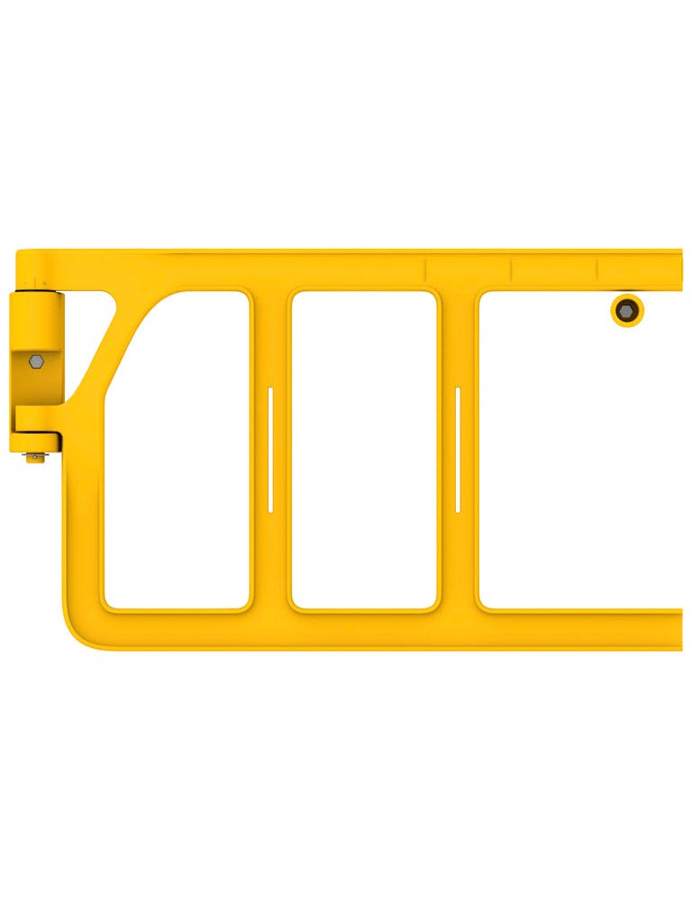 Global Walkway Double Bar Safety Gate - GRP