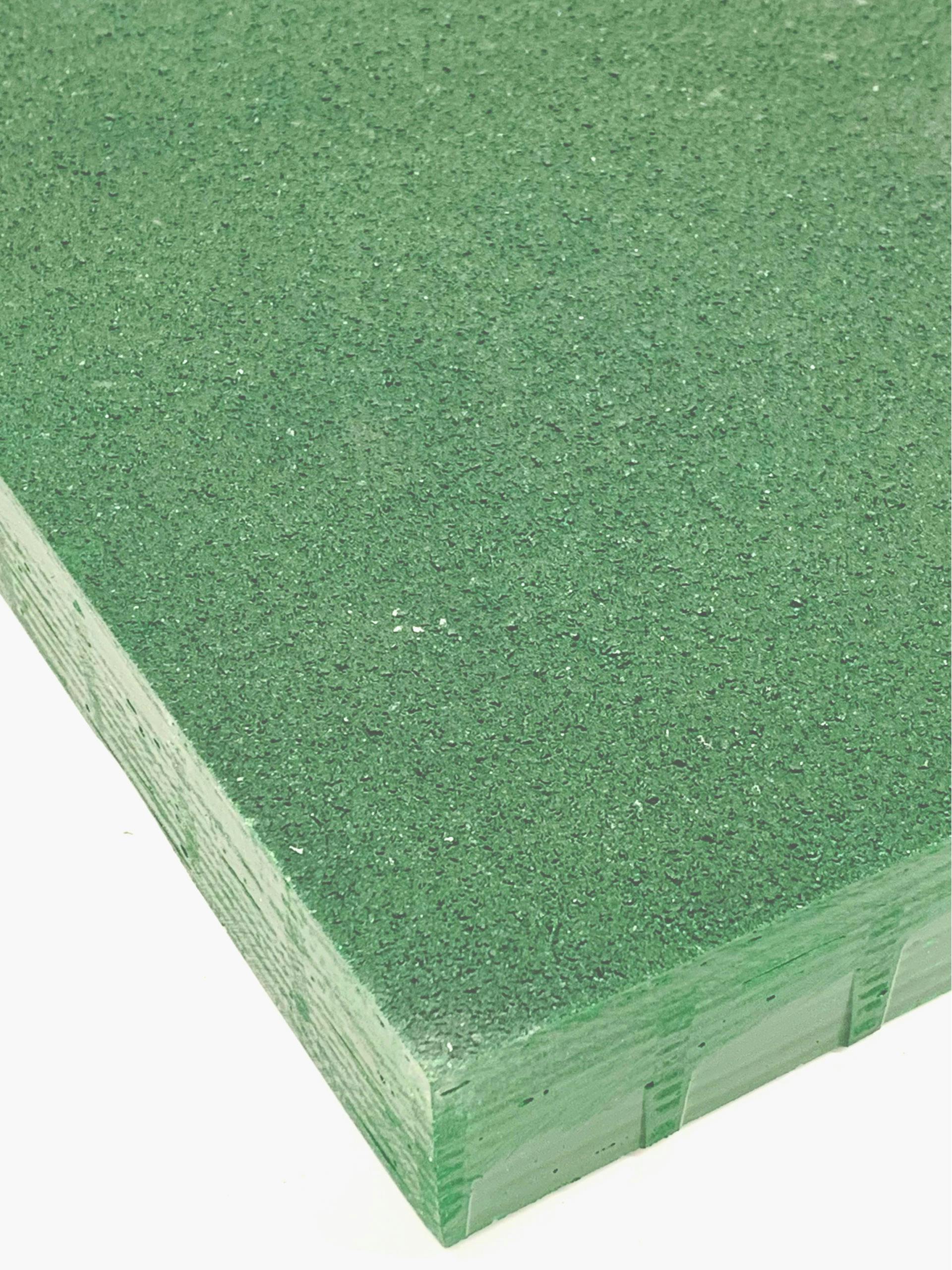 Global Walkway 53mm Thick 'Type I' GRP Grating Solid Top Green 6010