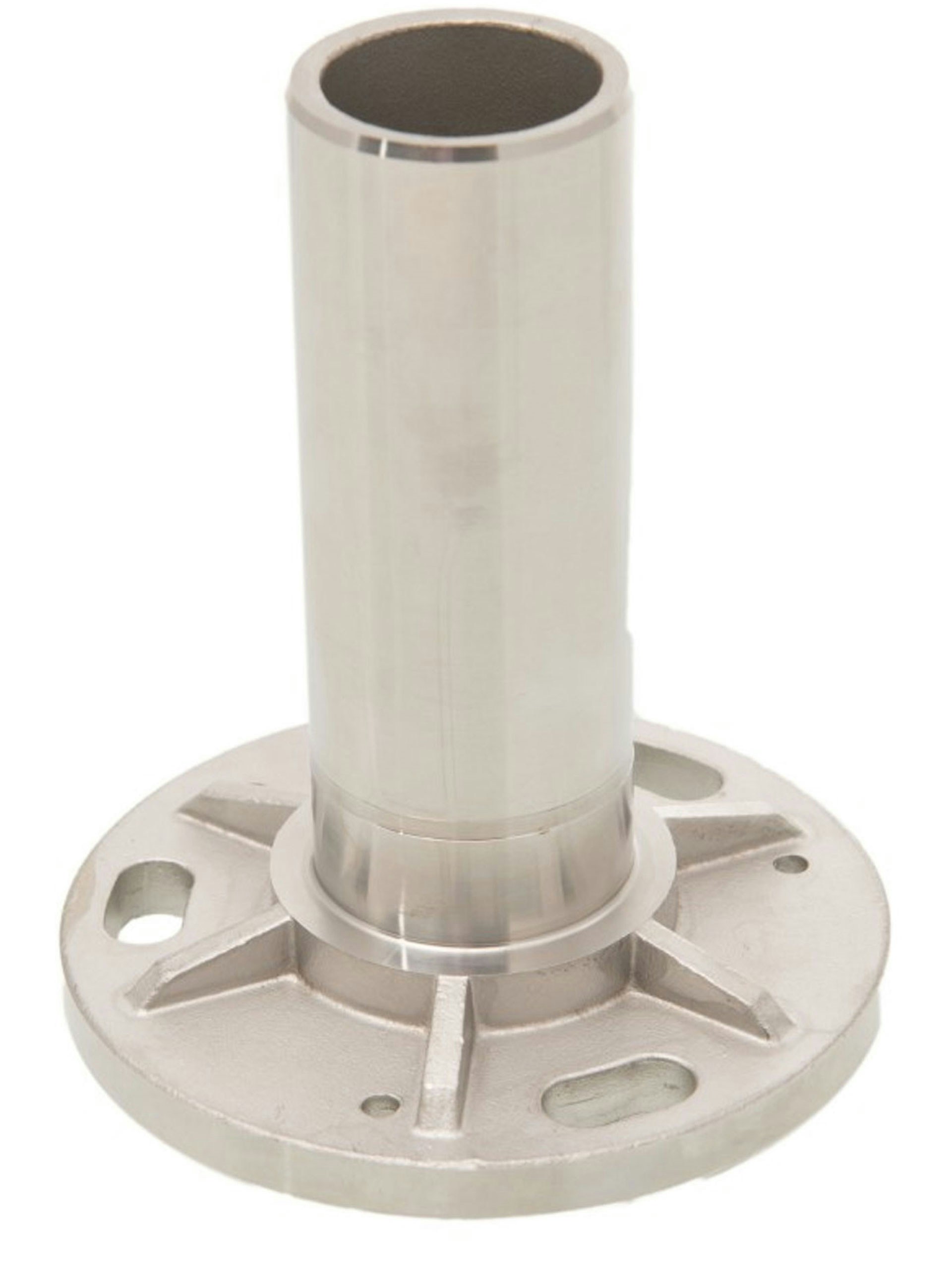 Global Walkway Stainless Steel 120dia. Base Plate With 68mm Spigot.