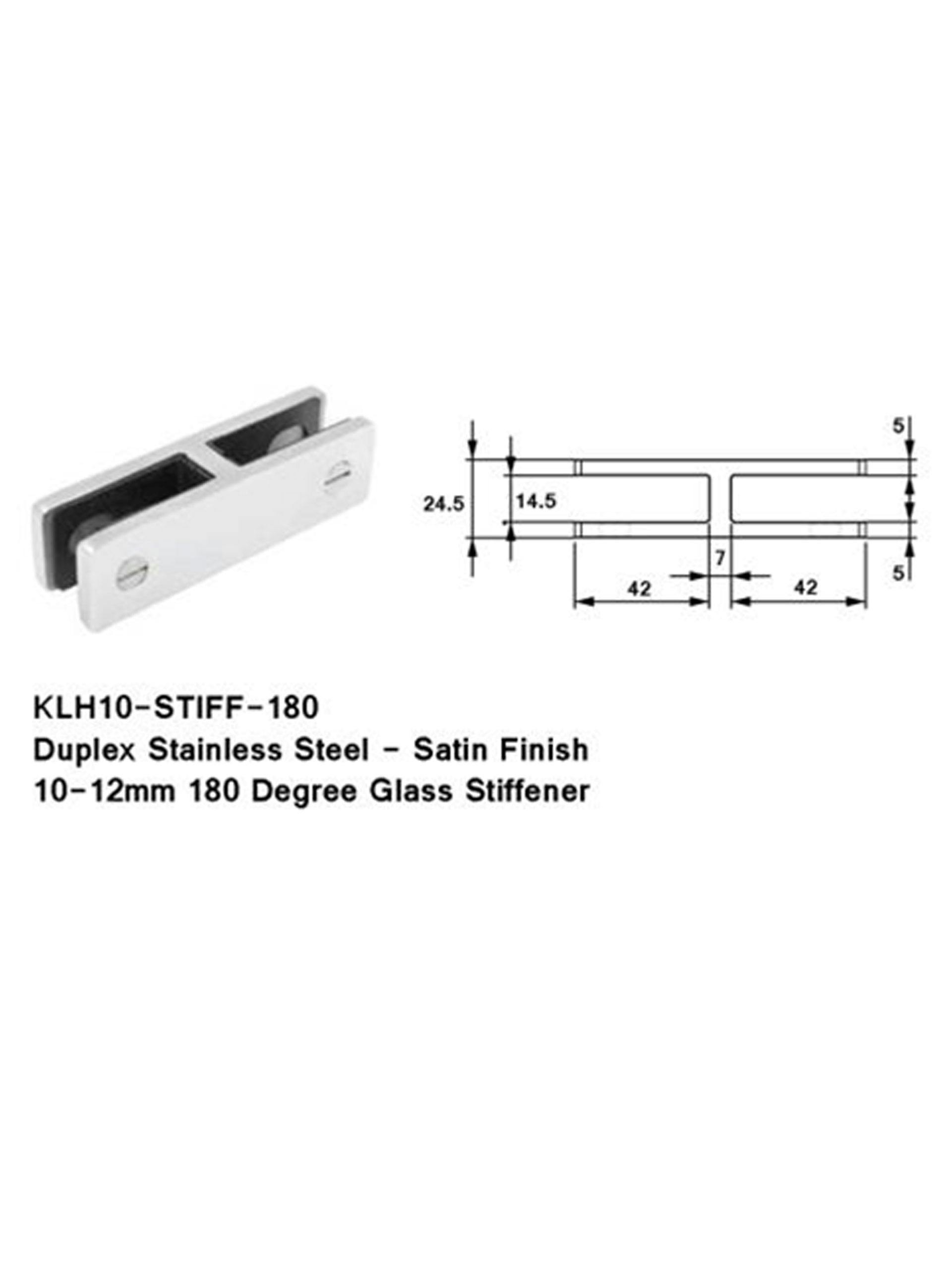 Glass Stiffeners for Architectural Balustrade